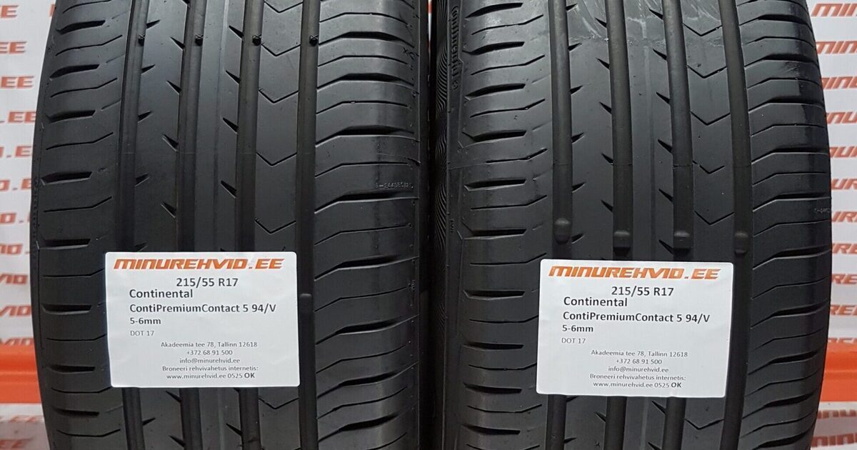 215 55r17 Used Tires