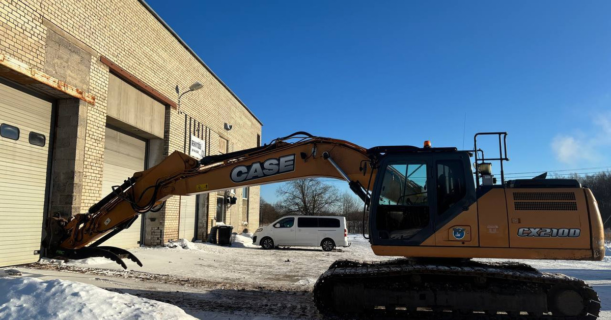 For sale used Case CX210D, 2016, 13 010 km, diesel | Autoportaal