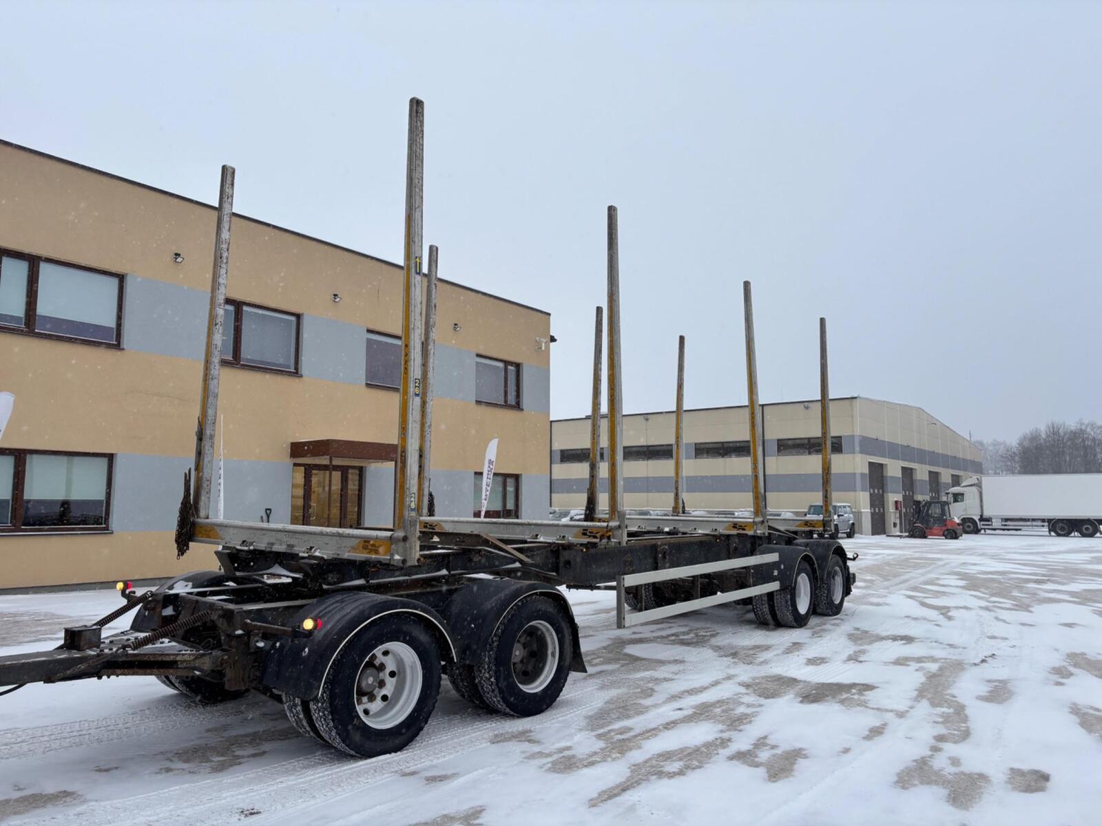 For sale used trailer LAXO TIMBER BOLSTERS, 2009 | Autoportaal